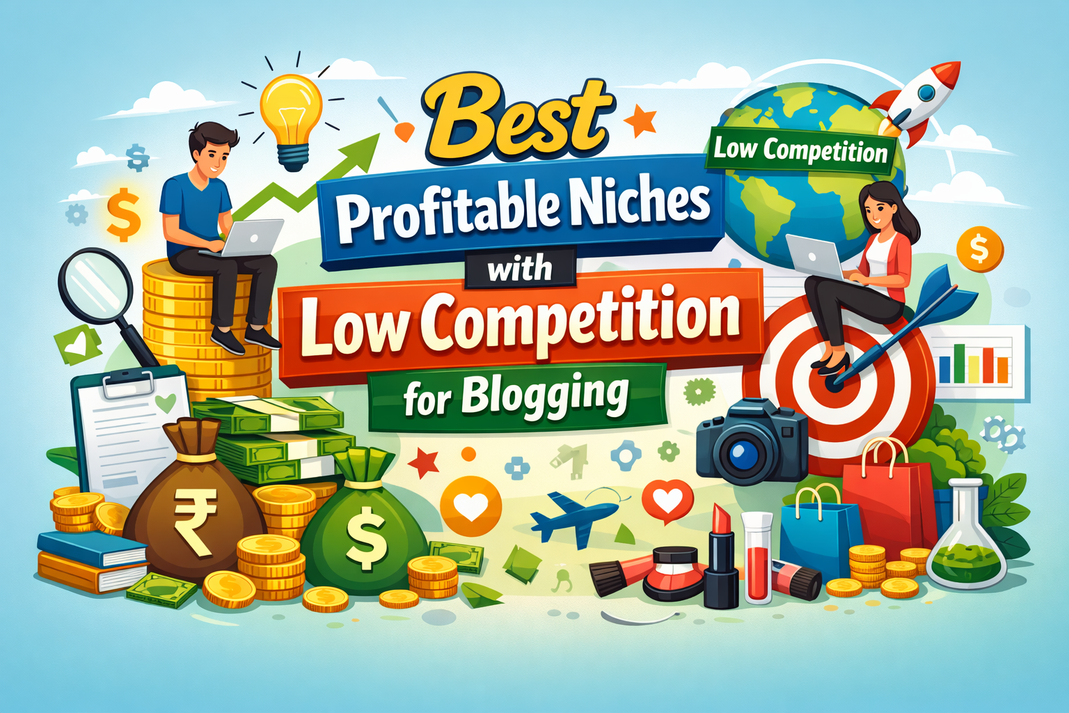 Top 10 Profitable Niches with Low Competition for Blogging (2026 Update)