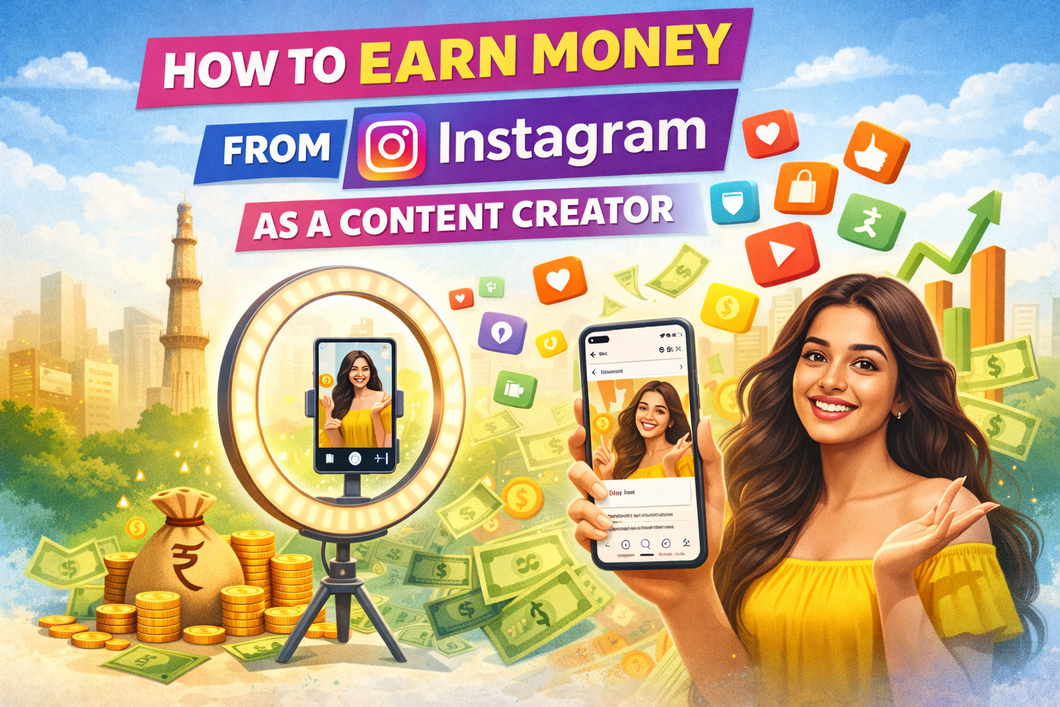 How to Earn Money on Instagram in 2026: Creator’s Guide & Tips