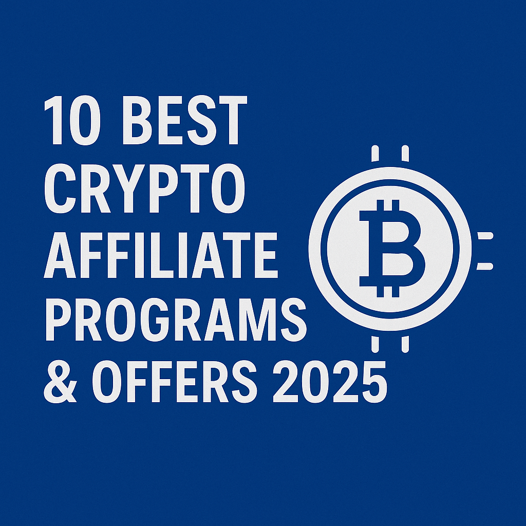 10 Best Crypto Affiliate Programs & Offers 2025